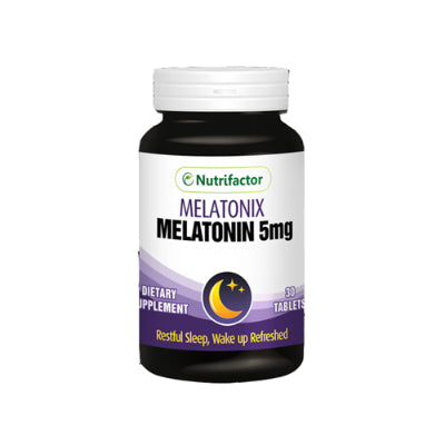 NUTRIFACTOR MELATONIX (MELATONIN) TABLET 5MG – The Whitening