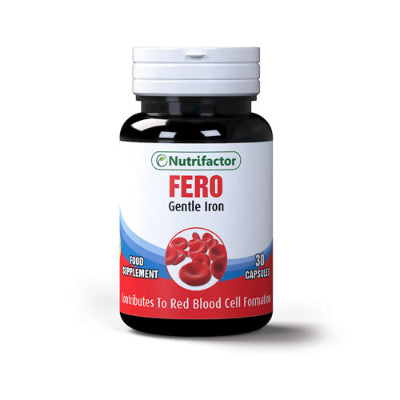 NUTRIFACTOR FERO GENTLE IRON CAPSULE – The Whitening