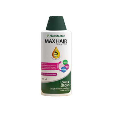MAX HAIR SHAMPOO DRY & DEMAGE (NUTRIFACTOR) – The Whitening